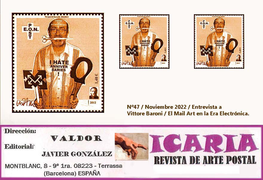 El Mail Art en la Era Cibernética. Entrevista de César Reglero a ...